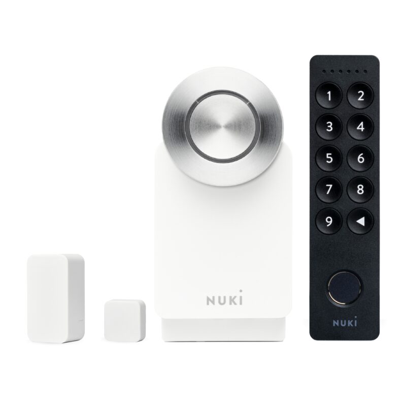 Nuki 4.0 Pro + Keypad 2.0 + Deursensor - Slimme Deursloten